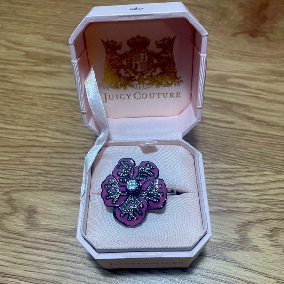 Juicy Couture | Jewelry | Juicy Conture Flower Ring Never Worn | Poshmark